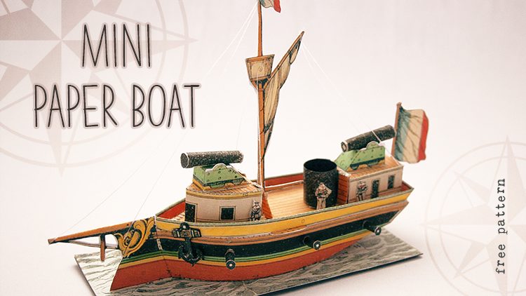Model Boat – Tiny Craft World