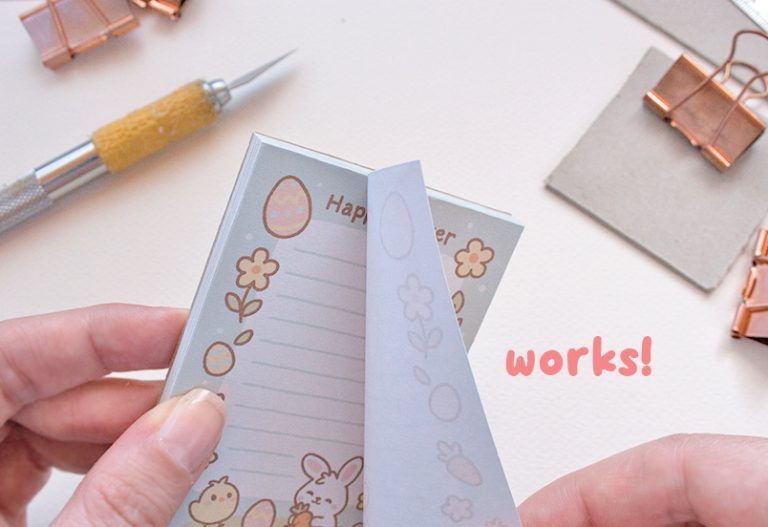 How To Make A Tear-Off Notepad (written guide) – Tiny Craft World